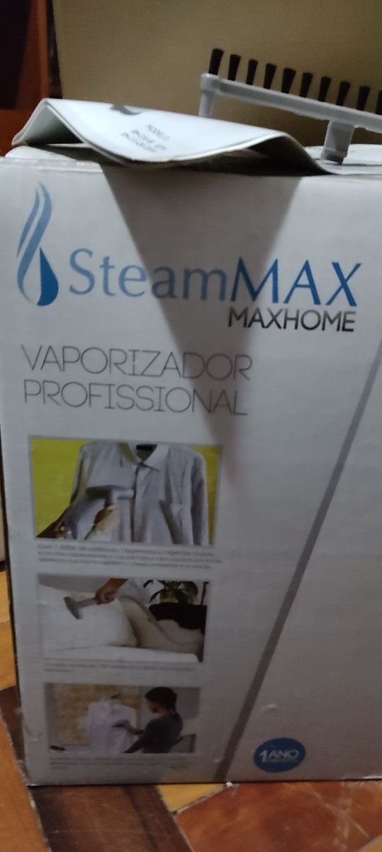 Steam Max Melhor Que Ferro de Passar Roupa / Passadeira Vaporizador ...