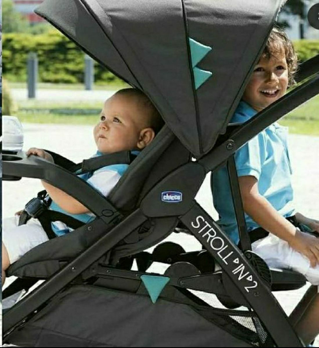 Strollin2 É O Carrinho Ideal para Transportar Duas Crianças de ...