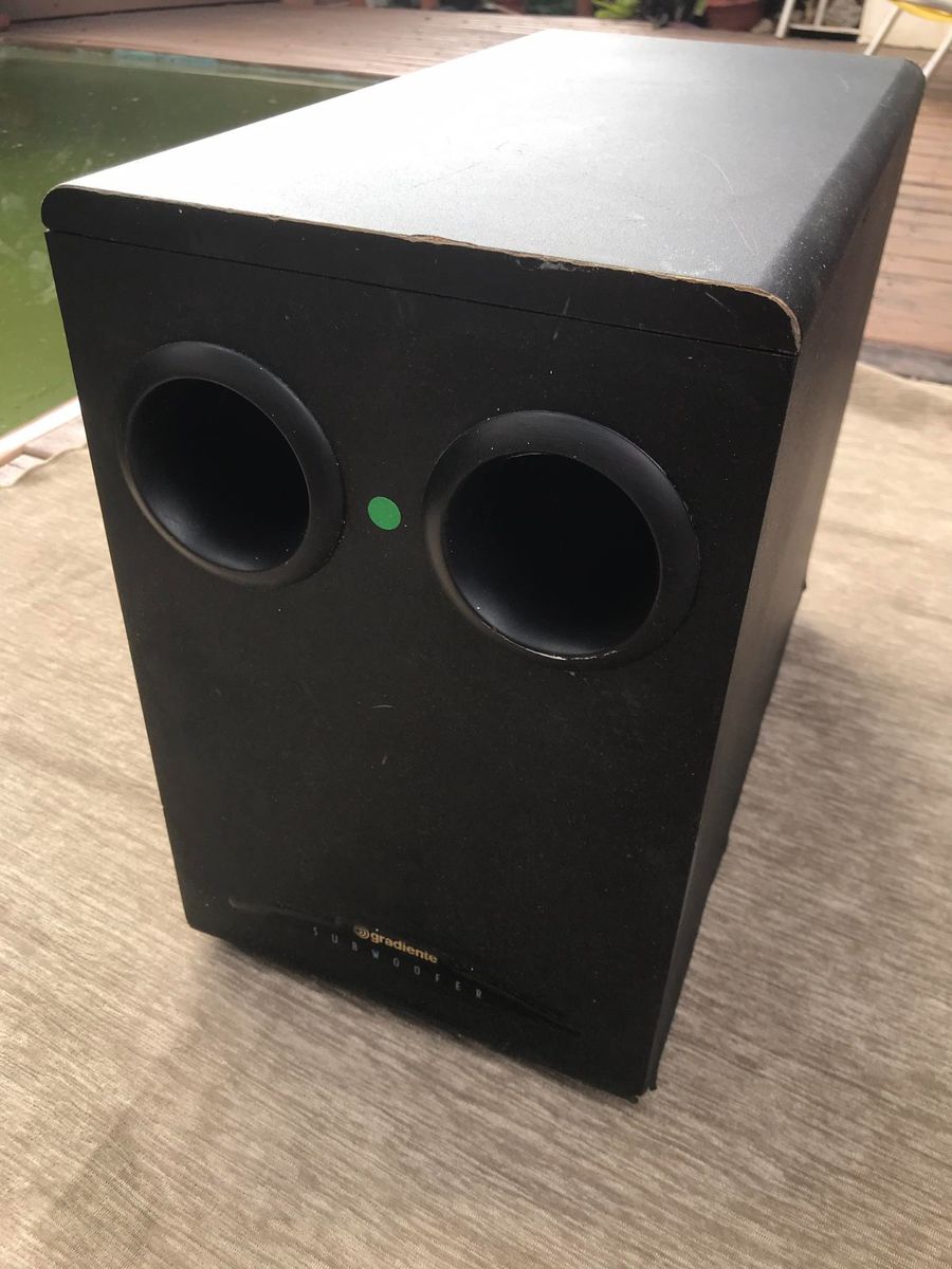 Subwoofer Gradiente Sw1001 | Item de Música Gradiente Usado 88910306 ...