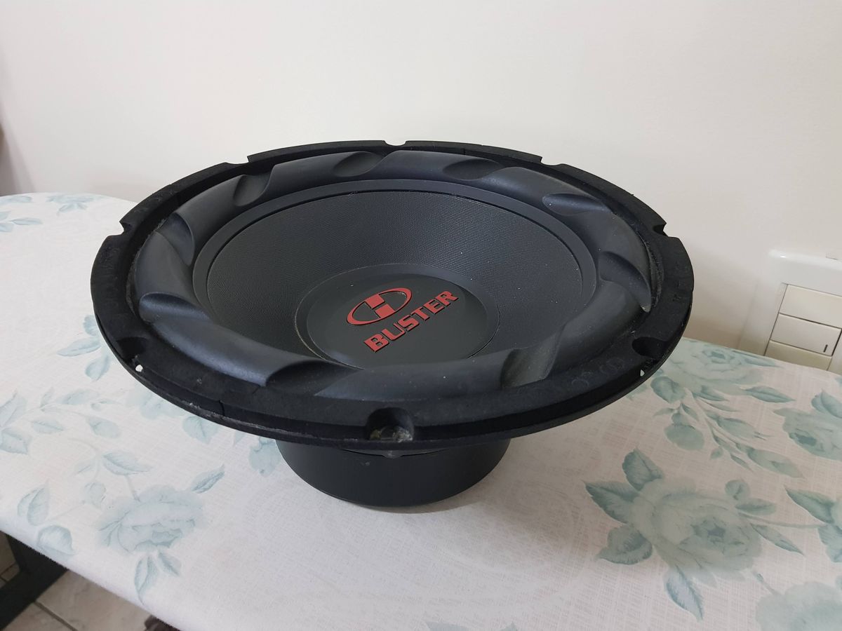 Subwoofer H Buster Swf 1224a 12' 350w Rms - Bobina Dupla - 2 X 4 Ohms C ...