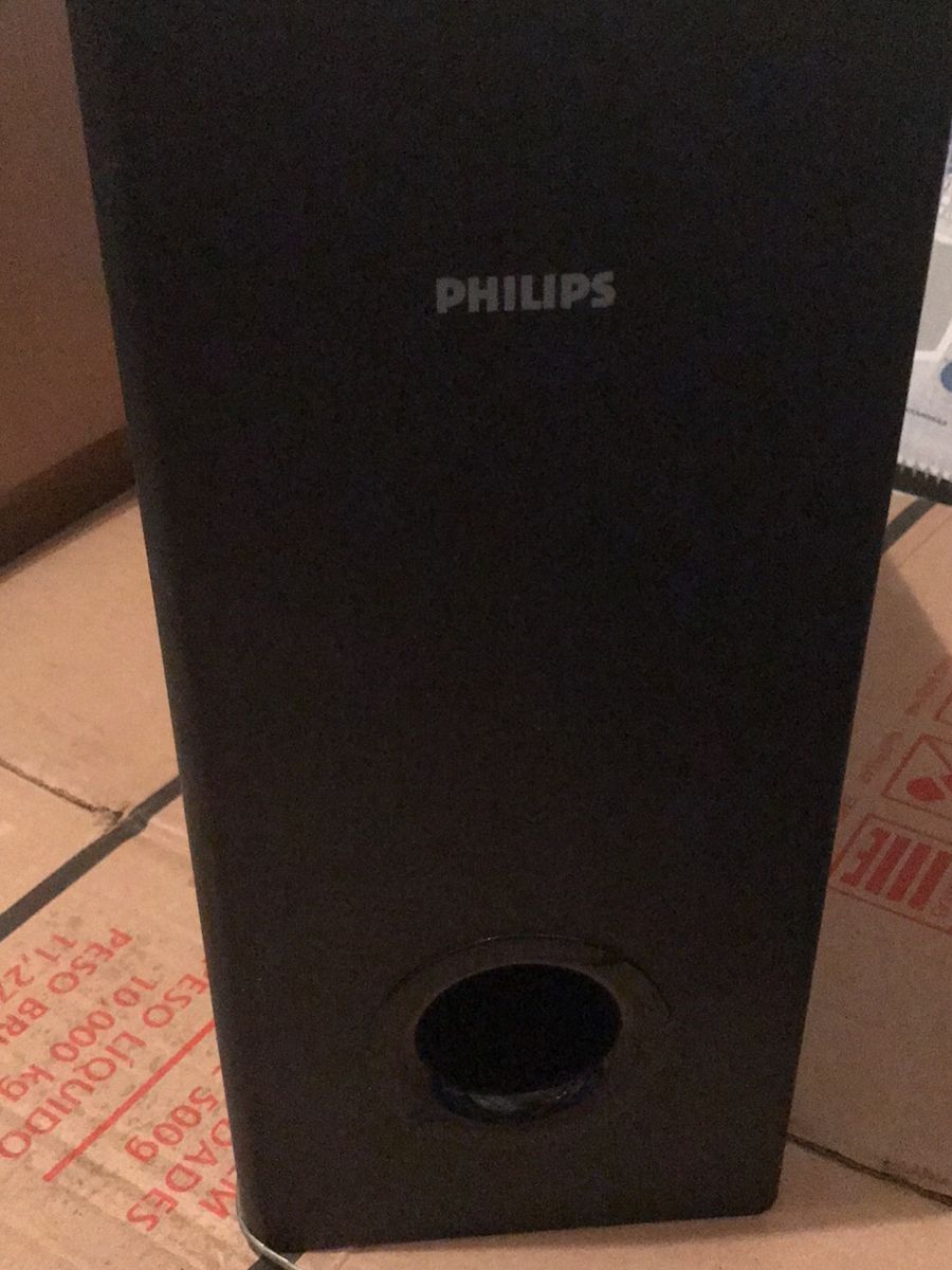 Subwoofer Philips | Item Info & Eletro Philips Nunca Usado 39181983 ...