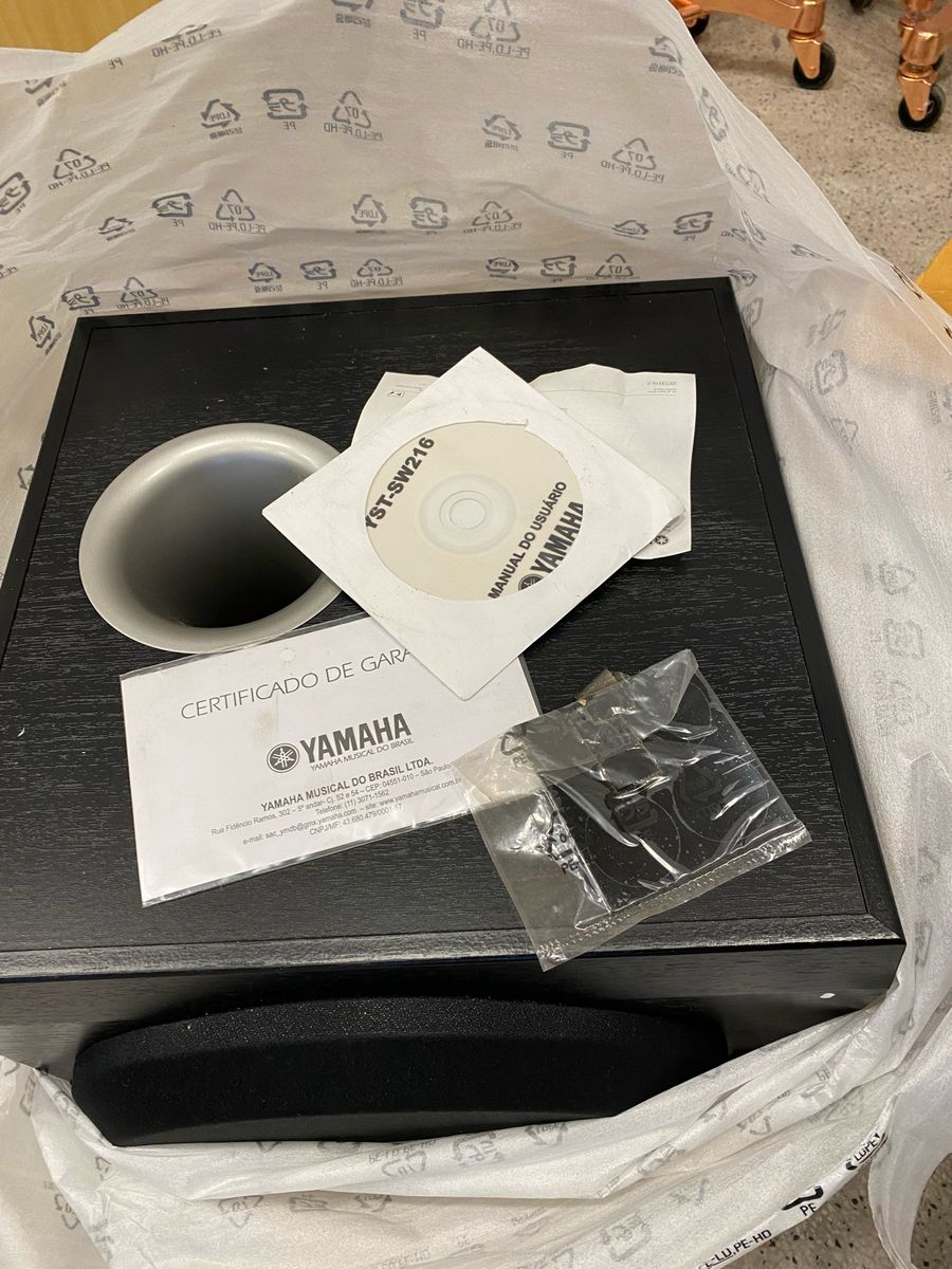Subwoofer Yamaha Novo Sw216 | Item Info & Eletro Yamaha Nunca Usado ...