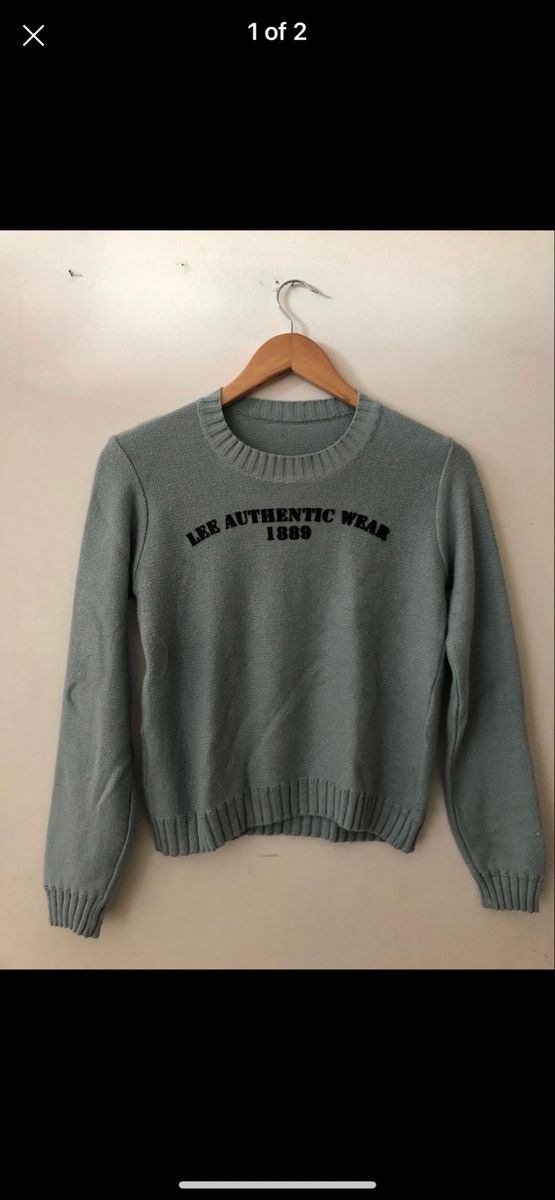 Suéter de Tricot | Blusa Feminina Lee Usado 86351513 | enjoei