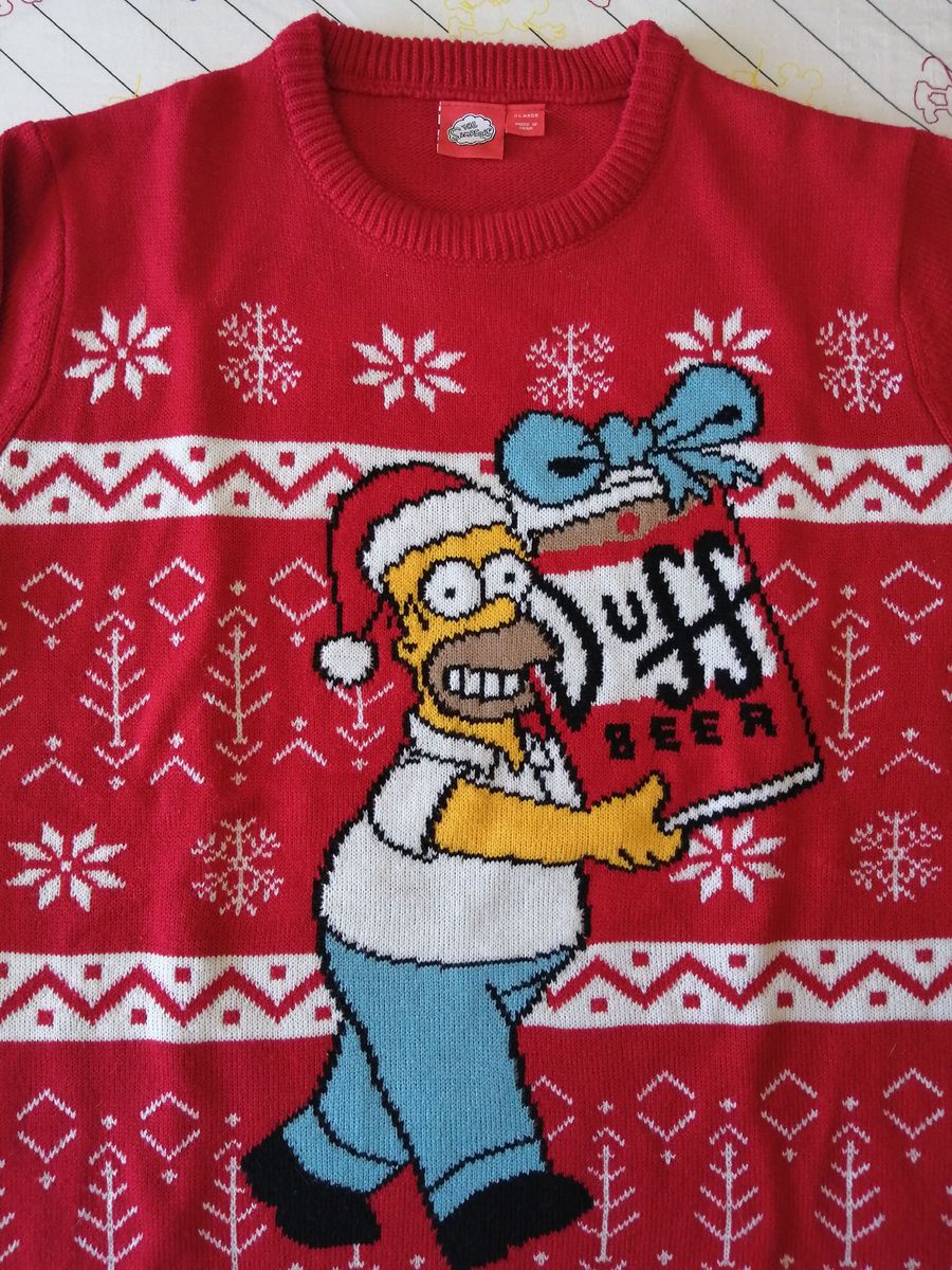 Sueter Homer Simpson | Casaco Masculino Primark Usado 75038114 | enjoei