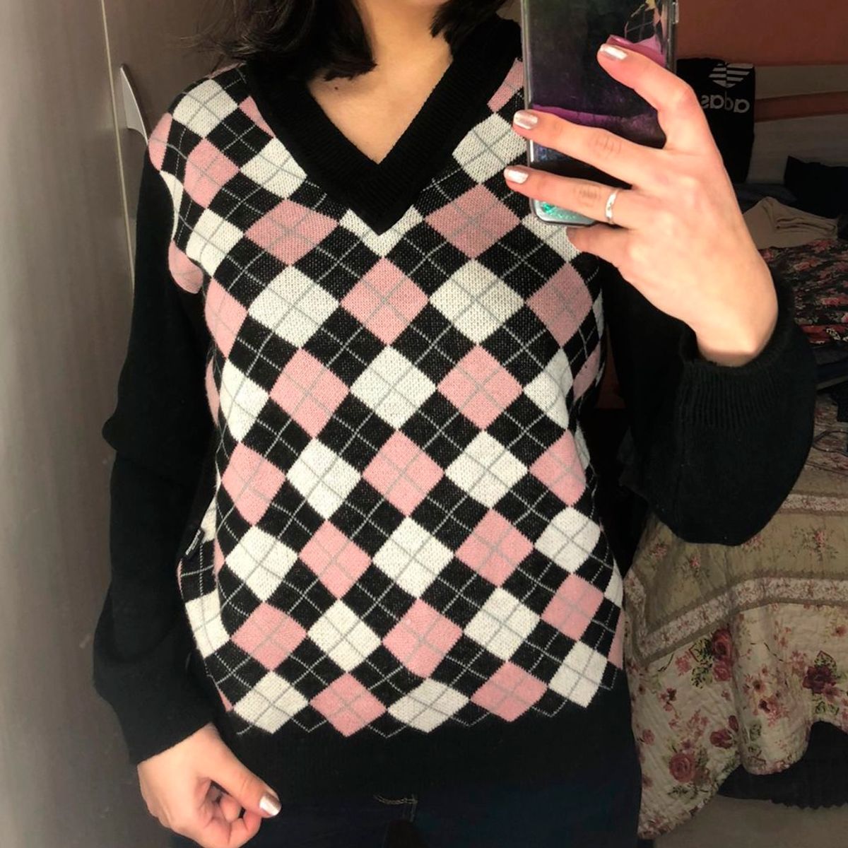 Suéter Old Money Malha Tricot | Casaco Feminino Nunca Usado 85545088 ...