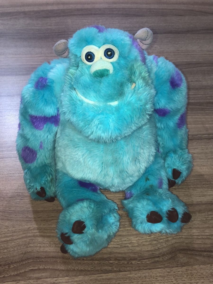 Sully Monstros Sa- Original Disney Pixar | Pelúcia Disney Pixar Usado ...