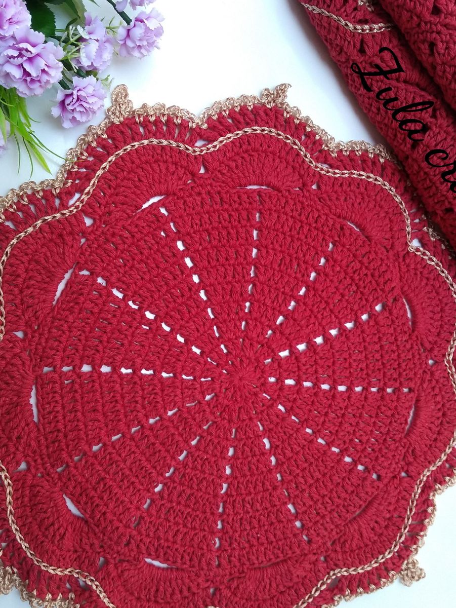 Sulplast para Deixar Sua Mesa Linda Pra Sua Família | Mesa Zula Crochê ...