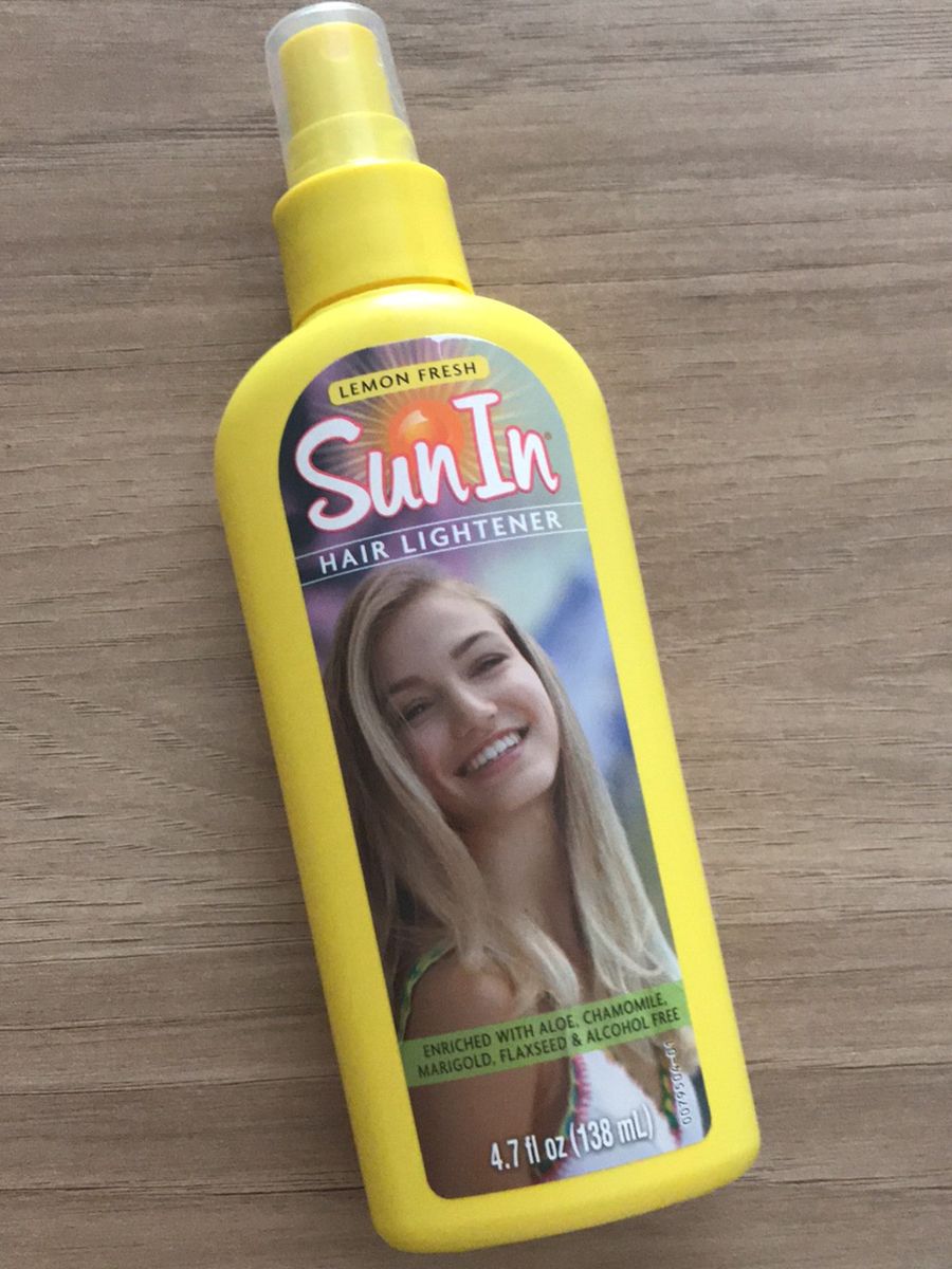 Sun In Original Lemon Fresh Clareador de Cabelo | Produto p/ Cabelos ...