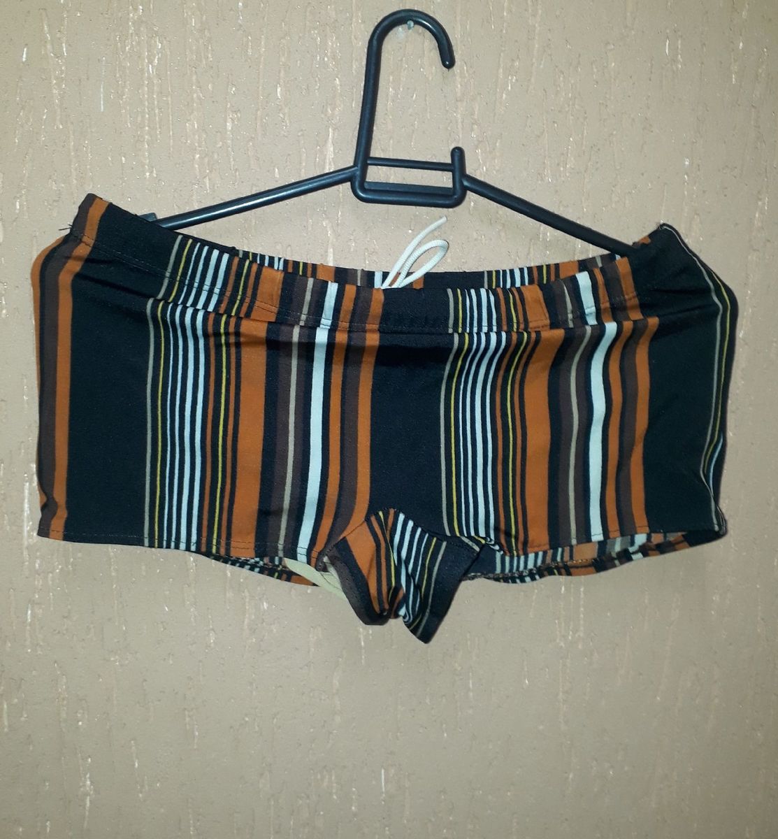 Sunga Antiga Anos 80 com Cgc Na Etiqueta | Moda Praia Masculina Cgc ...