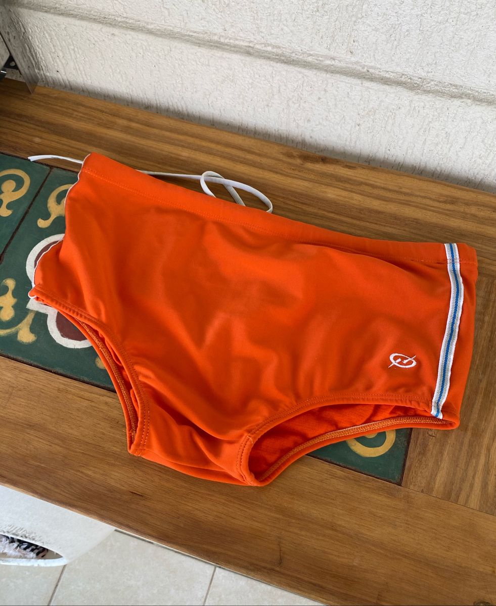 Sunga Blue Man Laranja | Moda Praia Masculina Blue Man Nunca Usado ...