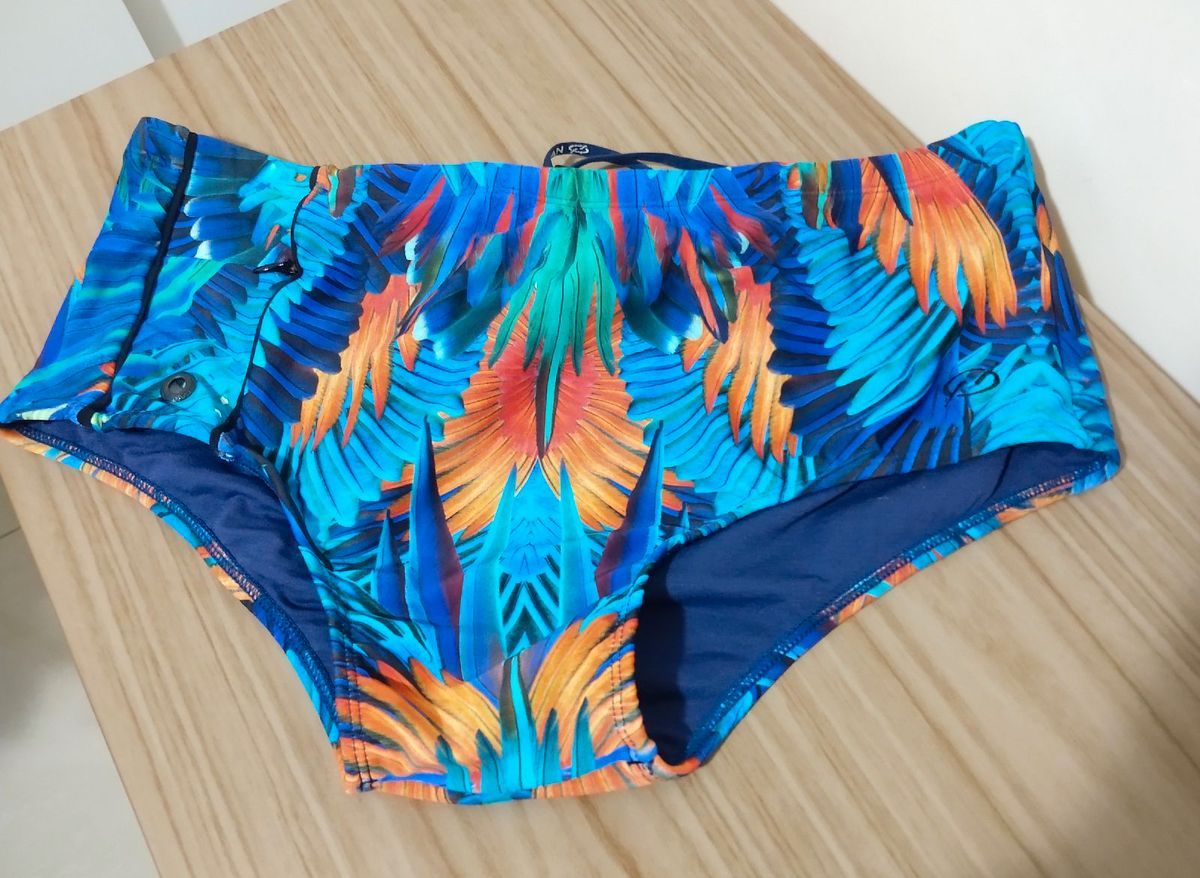 Sunga de Praia Blue Man | Moda Praia Masculina Blue Man Nunca Usado ...