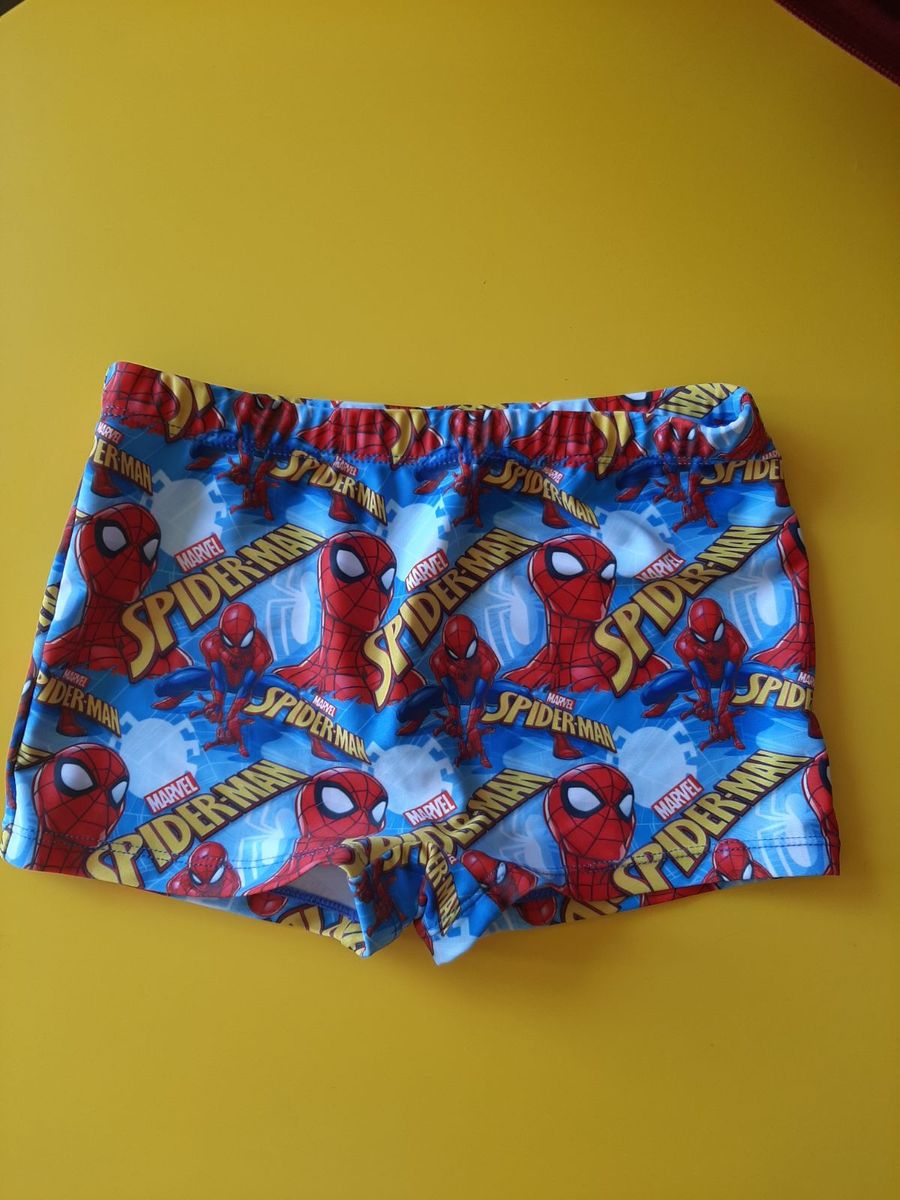 Sunga Homem Aranha 4anos | Roupa Infantil para Menino Marivel Usado ...