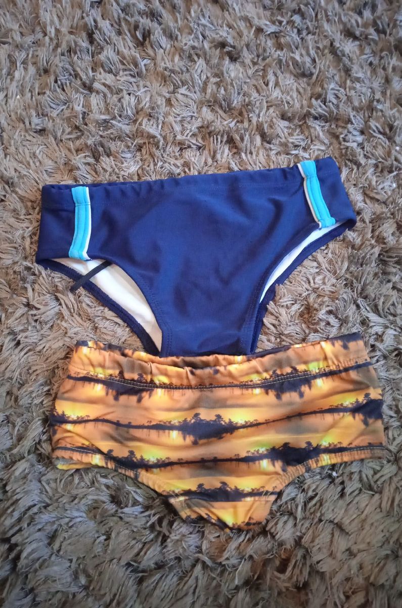 Sunga Infantil 7/8 Anos | Moda Praia Masculina Usado 102677783 | enjoei
