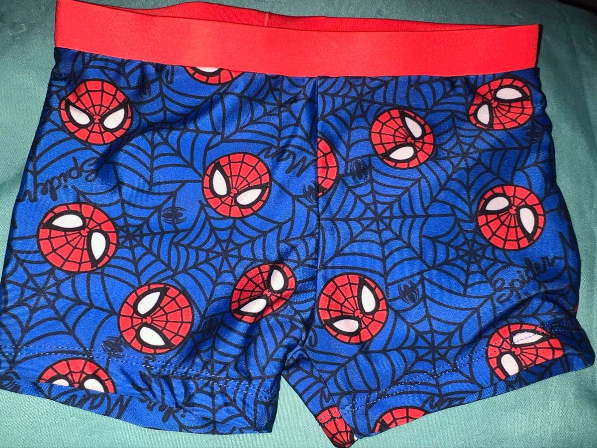 Sunga Infantil Homem Aranha | Roupa Infantil para Menino Marvel Usado ...