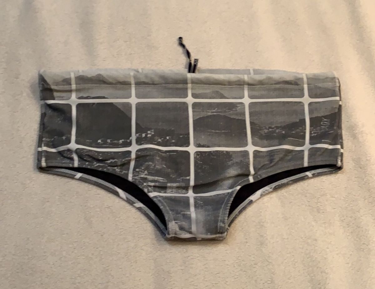 Sunga Masculina em Lycra com Desenhos Cinza do Rio de Janeiro | Moda ...