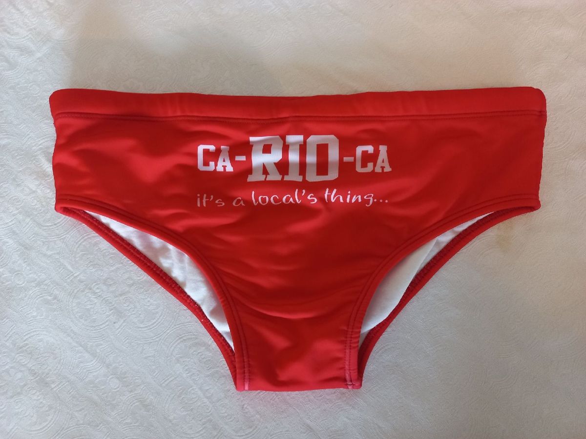 Sunga Pool Party - Ca-rio-ca | Moda Praia Masculina Ca Rio Ca Nunca Usado 78722377 | enjoei