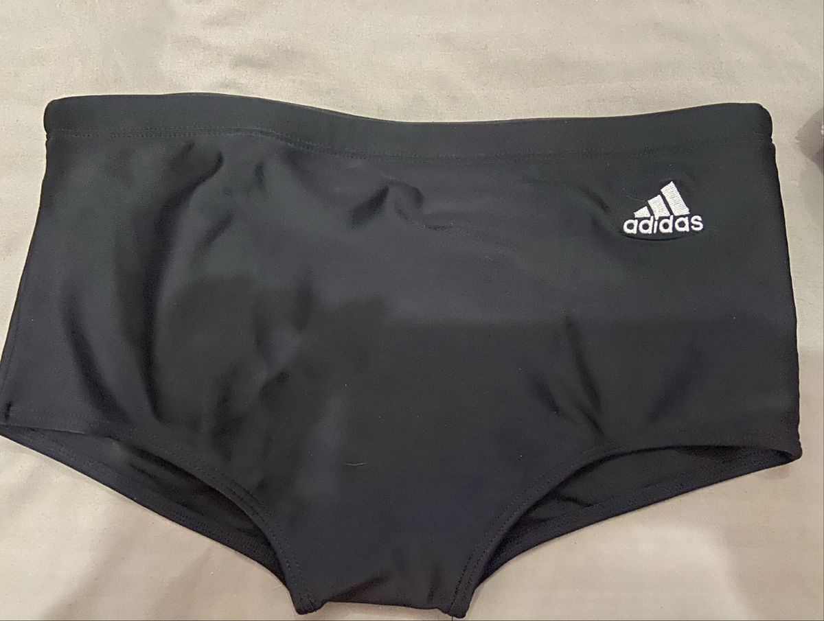 Sunga Preta | Moda Praia Masculina Adidas Nunca Usado 40873330 | enjoei