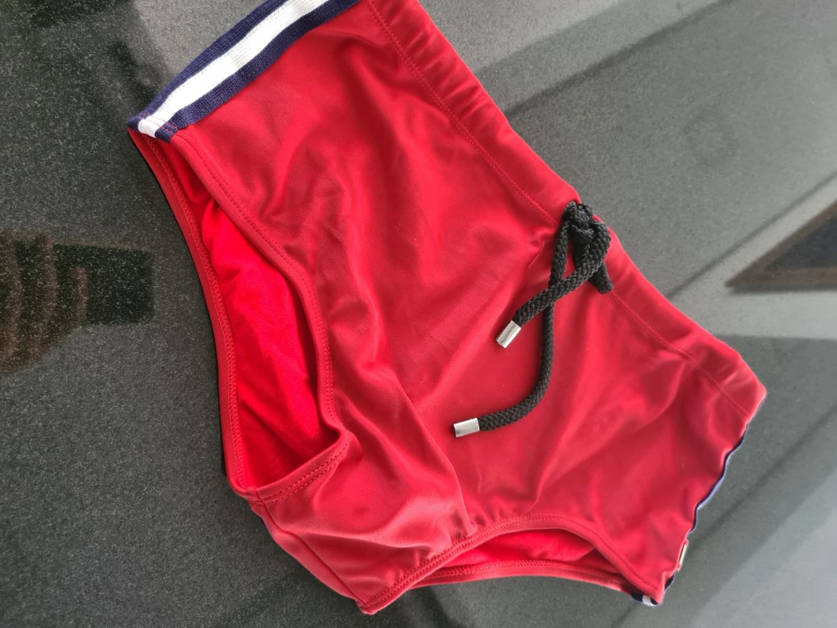 Sunga Sergio K - Vermelha - Tamanho G - Nova | Moda Praia Masculina ...