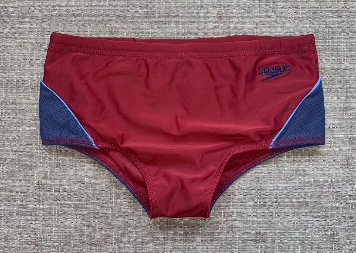 Sunga Vermelha Speedo | Moda Praia Masculina Speedo Usado 62108270 | enjoei