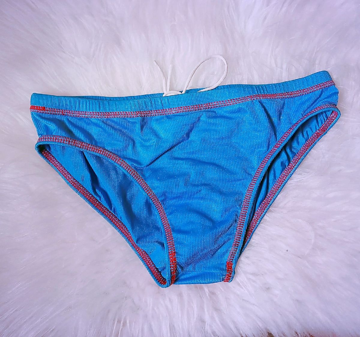 Sunga Vintage Azul Psicna | Moda Praia Masculina Oui Nunca Usado ...