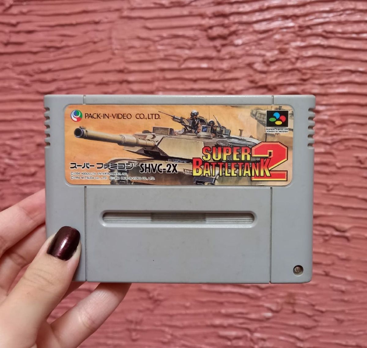 Super Battle Tank 2 Snes Original Japonês | Jogo de Videogame Nintendo ...