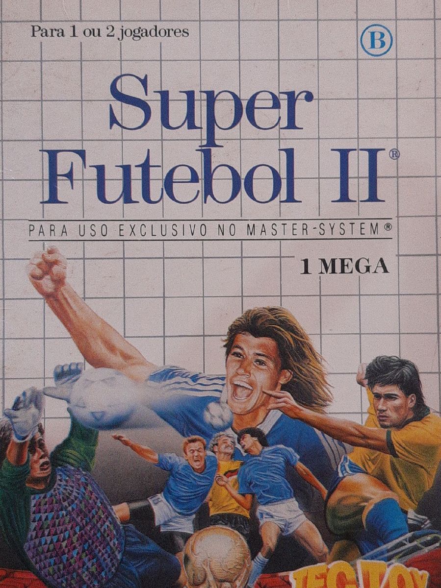 Super Futebol Jogo Master System Colecionador | Console de Videogame ...