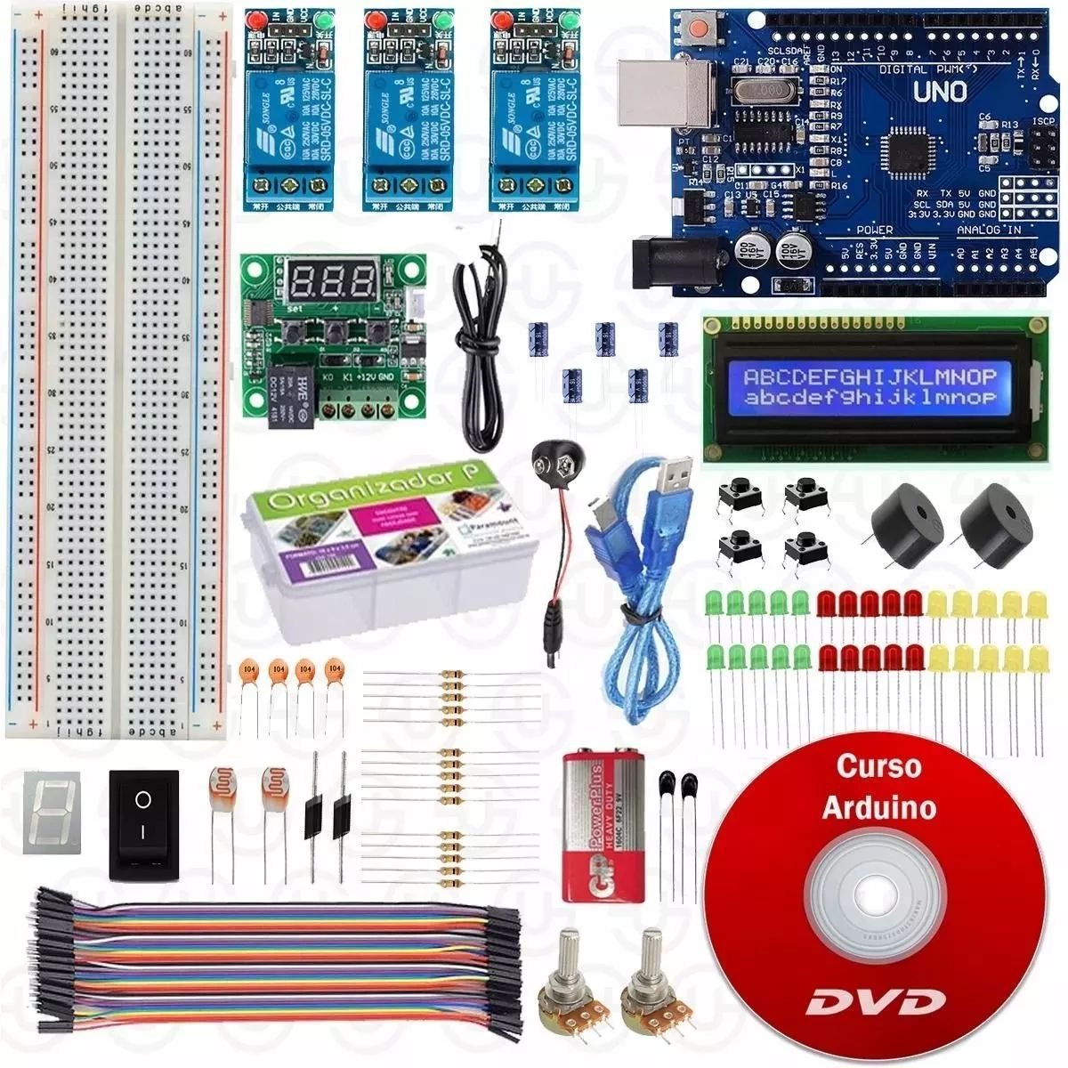 Super Kit Arduino Completo para Iniciantes | Cacareco Nunca Usado ...