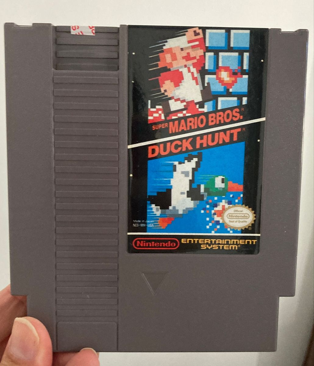 Super Mario Bros e Duck Hunt Nintendo 8 Bits Nintendinho | Jogo de ...