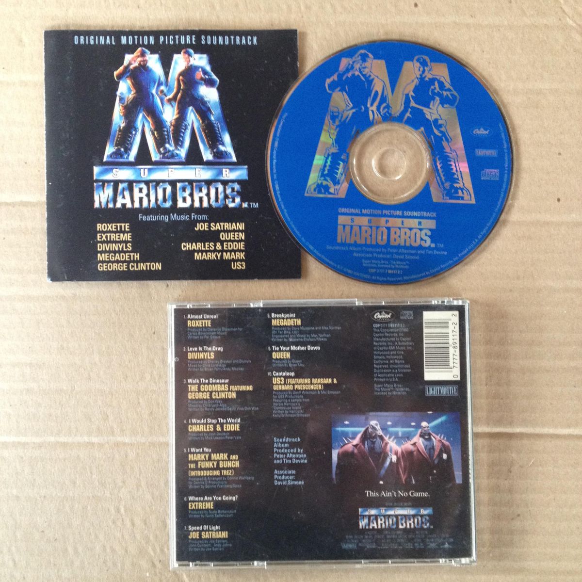 Super Mario Bros - Soundtrack Cd | Item de Música Capitol Usado ...