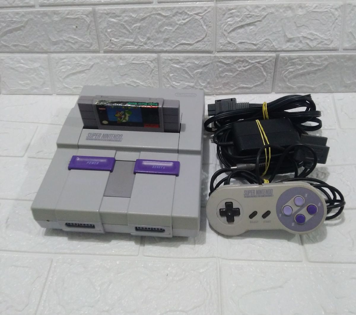Super Nintendo Fat Completo | Console de Videogame Nintendo Usado ...
