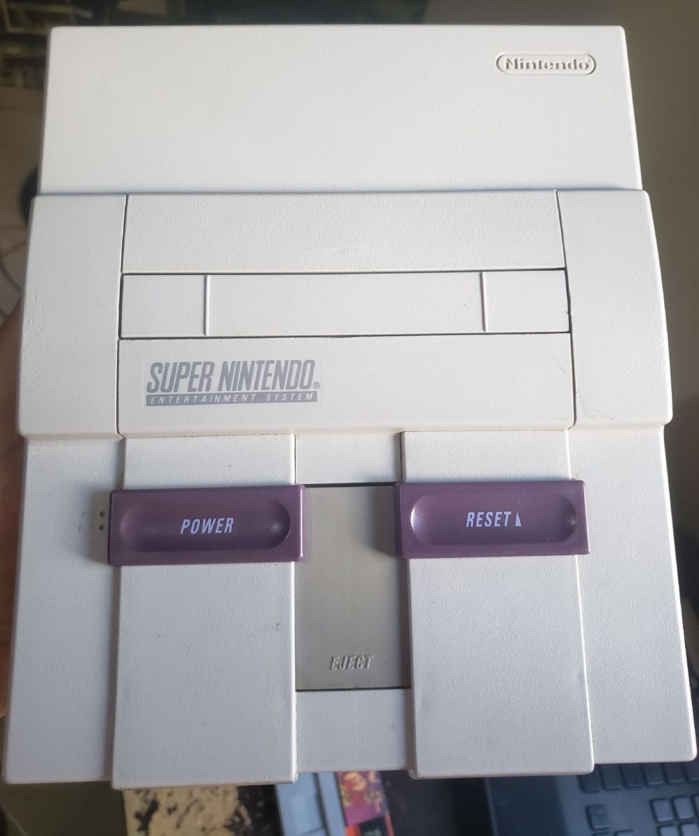 Super Nintendo Sns-001 (primeira Geração) | Console de Videogame ...