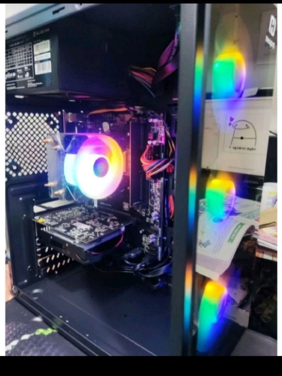 Super Pc Gamer Completo Monitor, 19 Pol,16 Gb Ram,ssd+hd,placa de Video ...