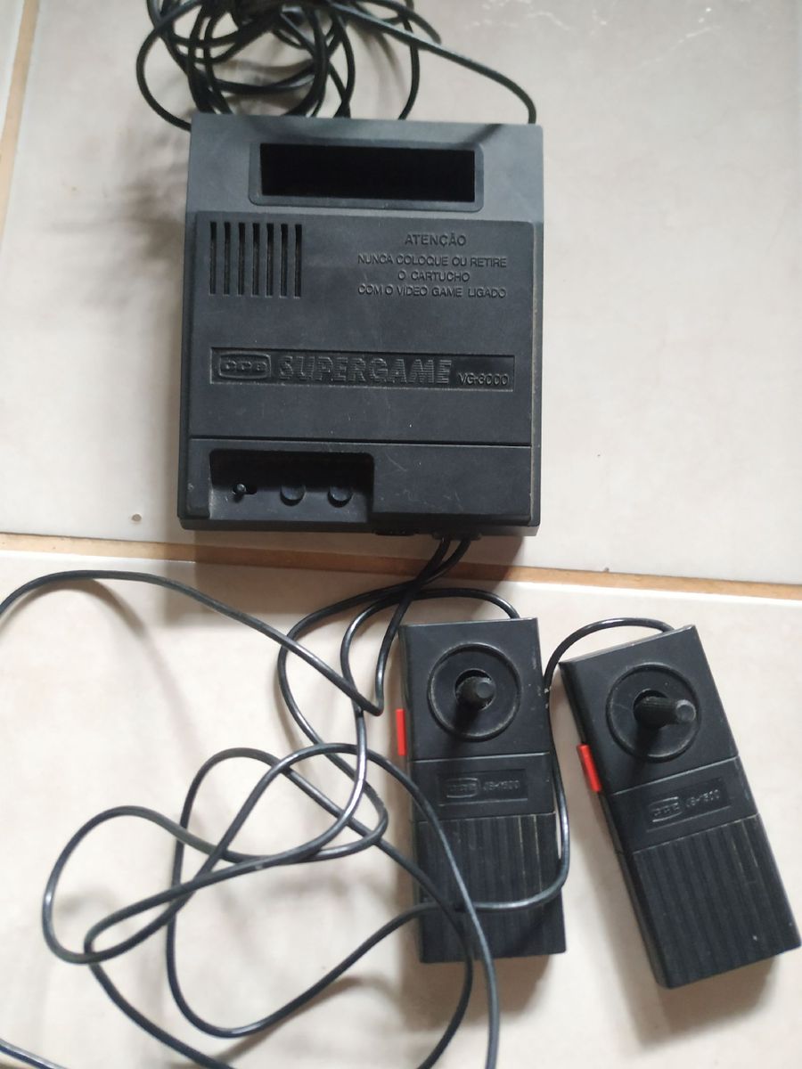 Supergame Cce Vg 3000 Videogame | Console de Videogame Cce Usado ...