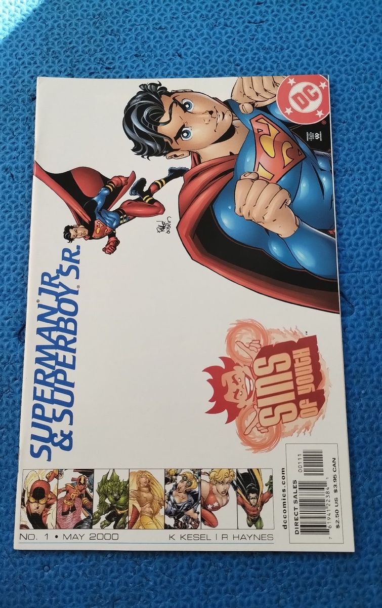 Superman Jr. & Superboy Sr. | Livro Dc Comics Usado 102678672 | enjoei