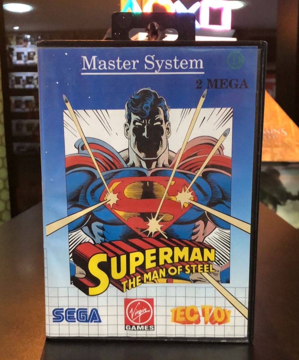 Superman The Man Of Steel Master System Original | Jogo de Videogame ...
