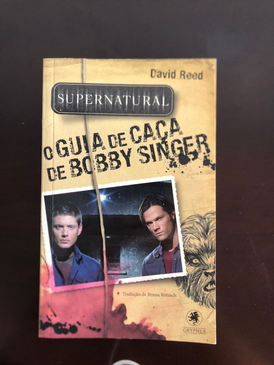 Supernatural O Livro de Caça de Bobby Singer | Livro Gryphus Usado ...