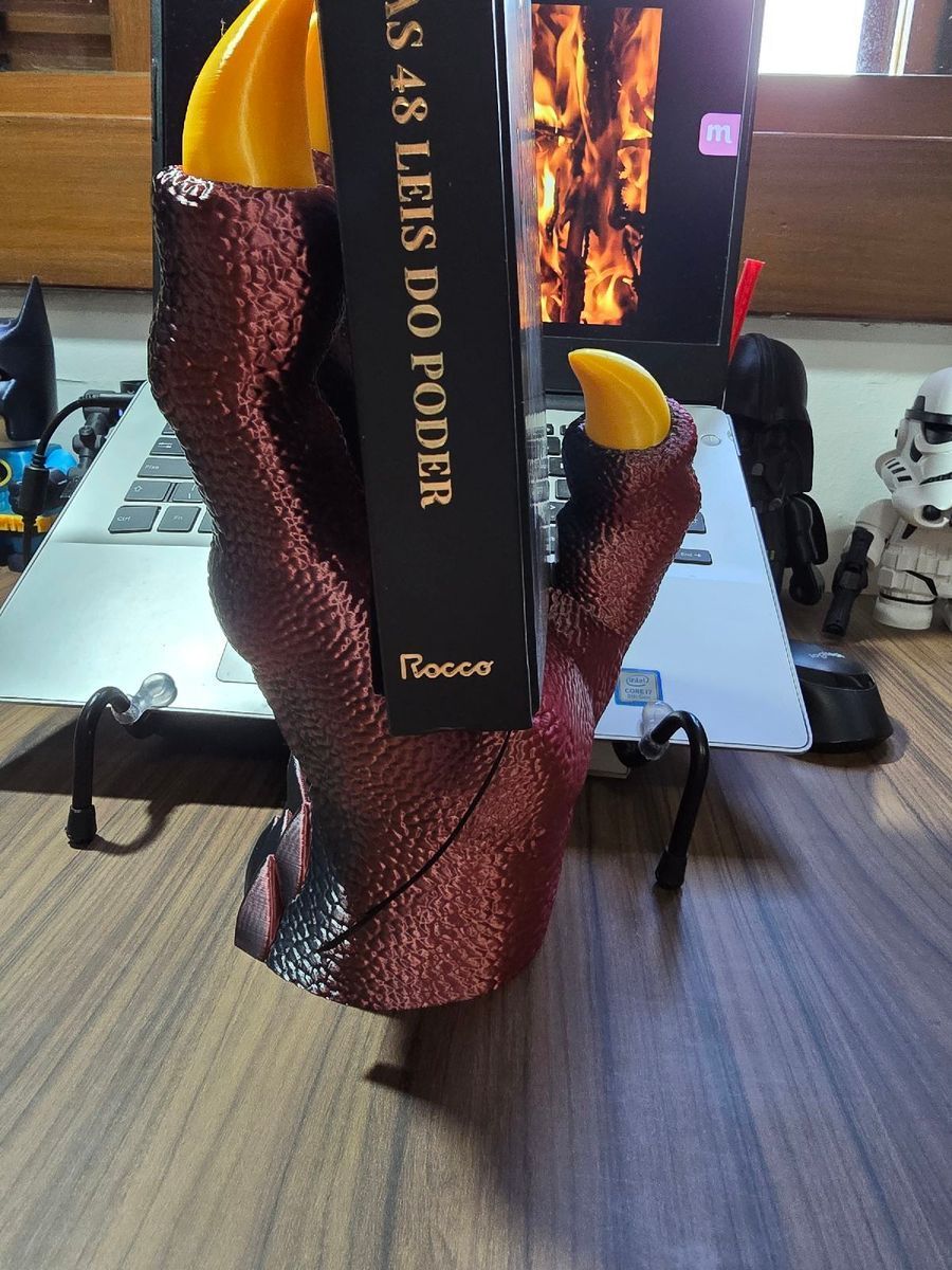 Suporte Aparador de Livros Rpg Dnd Dragão Game Of Thrones Booknook ...