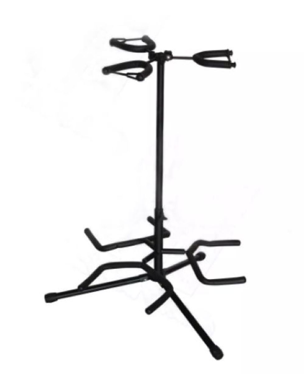 Suporte de Chão 3 Três Instrumentos Violão Guitarra Ou Baixo | Item de ...