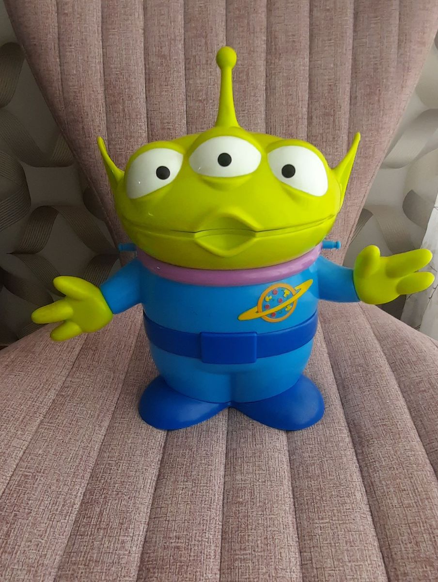 Suporte de Pipoca Alienigenas Toy Story | Item Infantil Disney Usado ...