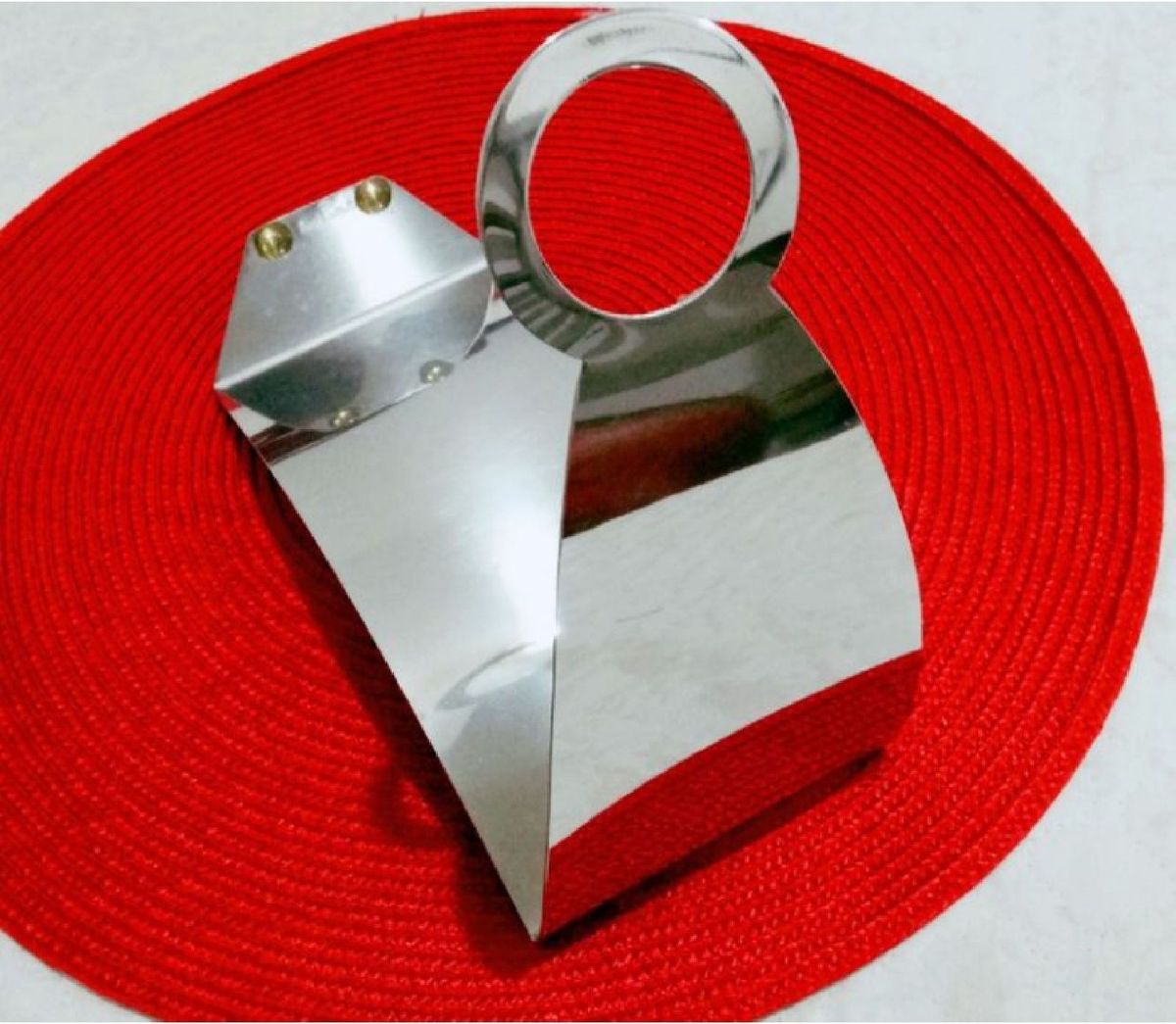 Suporte Inox para Garrafa de Vinho e Champanhe | Mesa Forma Nunca Usado ...