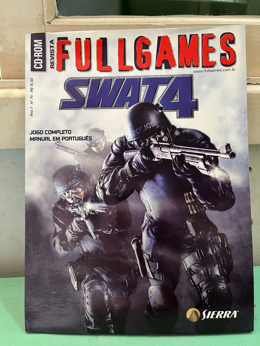 Swat 4 Cd Capa e Encarte | Jogo de Videogame Fullgames Usado 83724330 ...