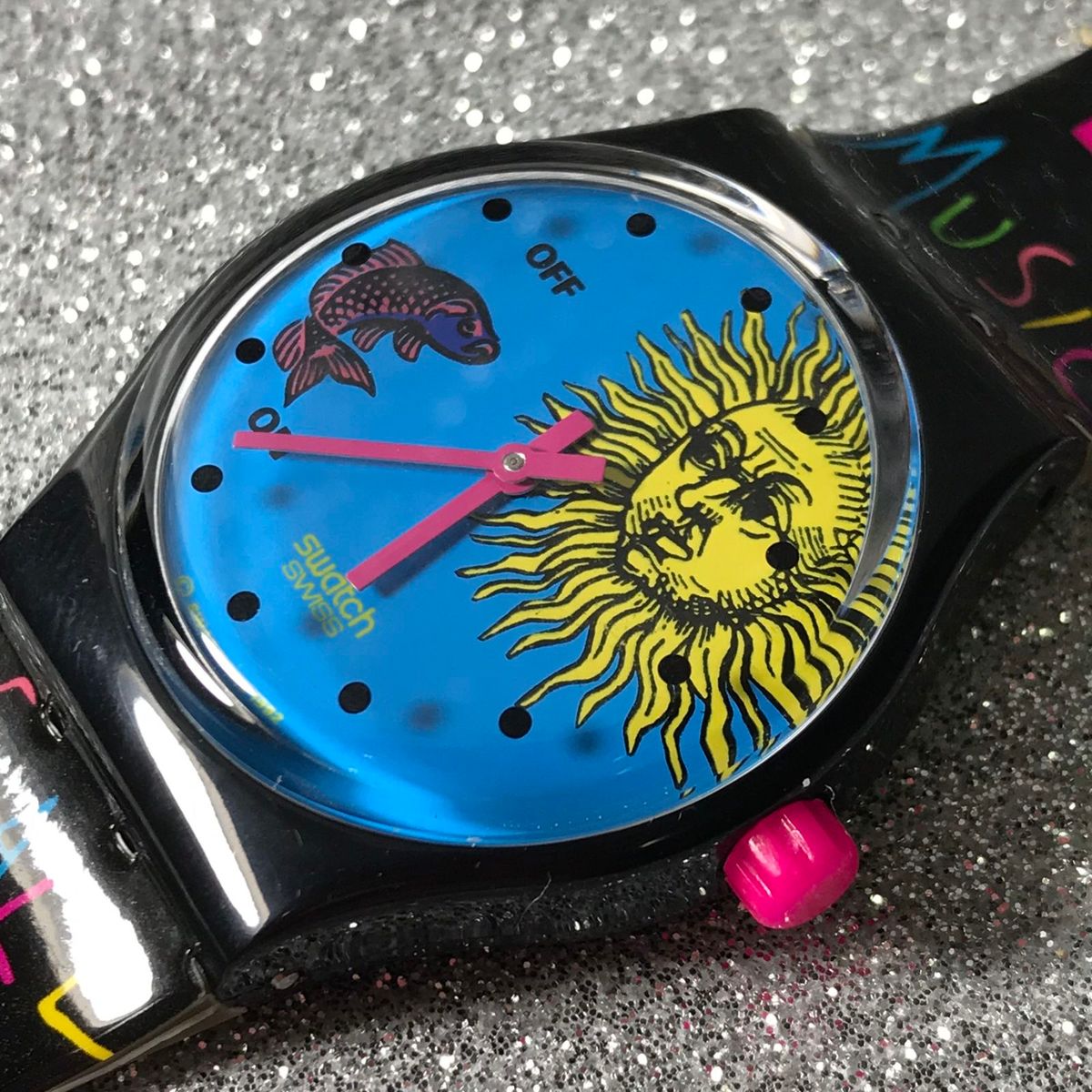 Swatch Musicall Europe In Concert | Relógio Masculino Swatch Usado ...