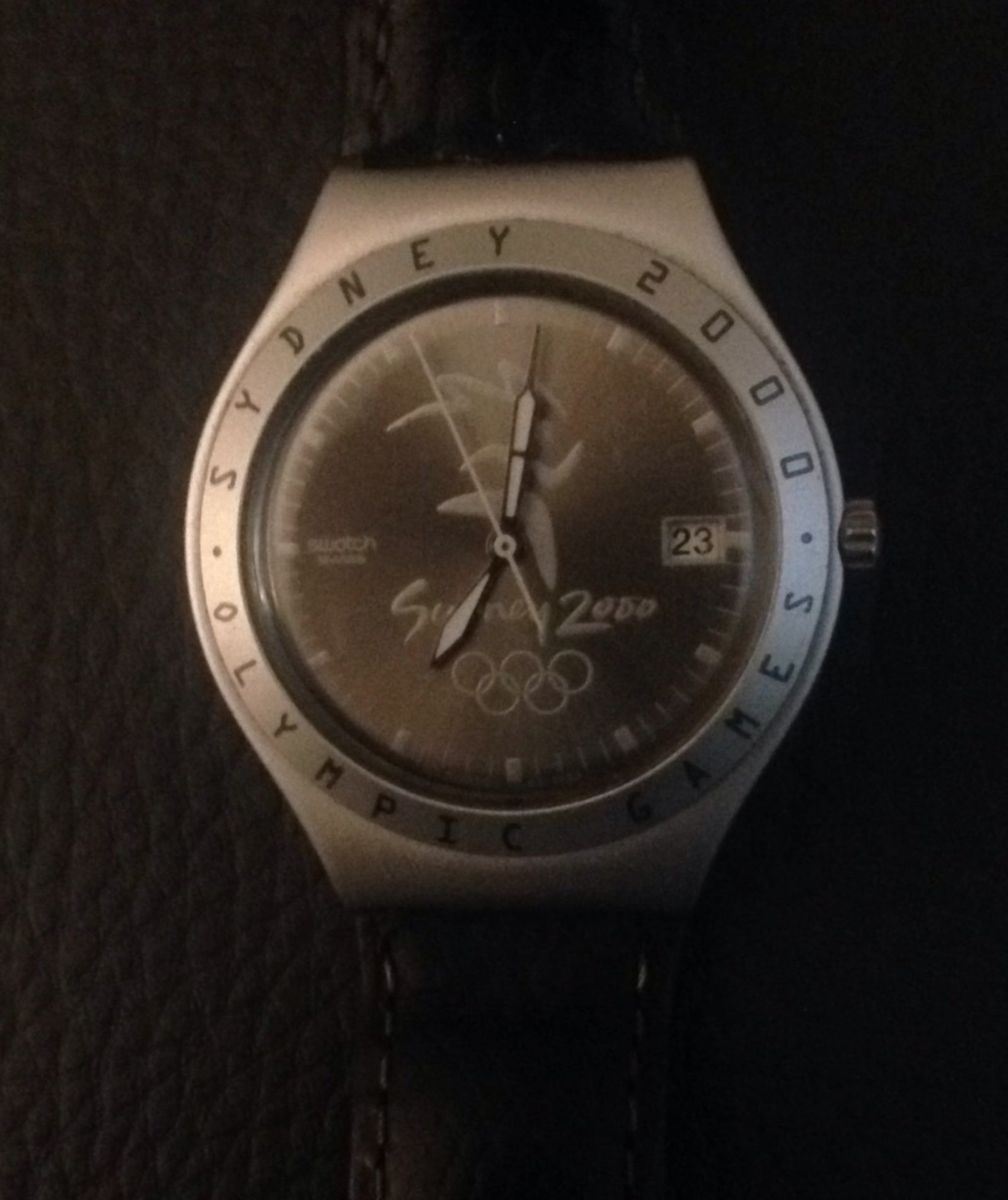 Swatch Olímpico Games Sydney 2000 | Relógio Masculino Swatch Usado ...