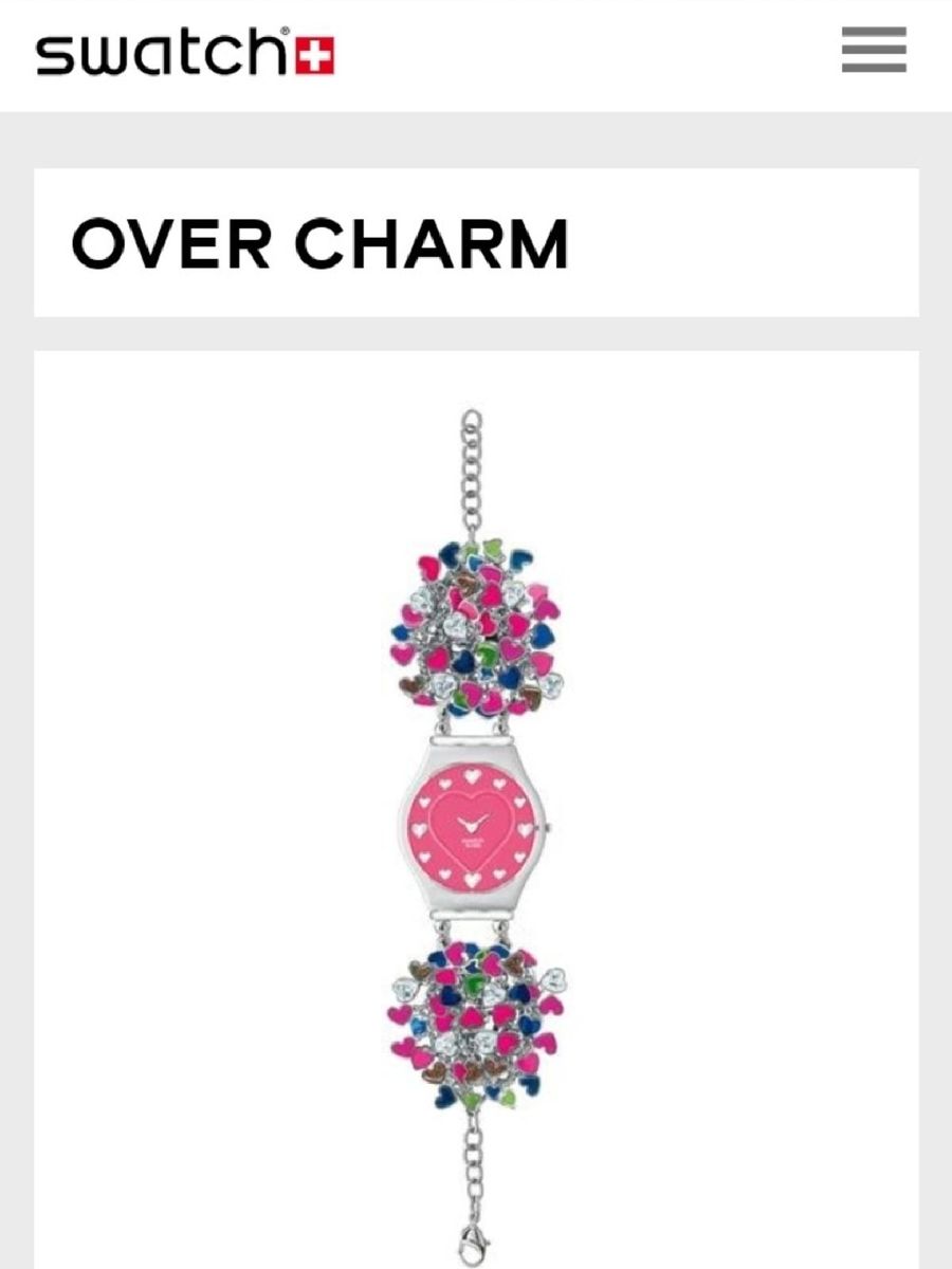 Swatch Over Charm | Relógio Feminino Swatch Usado 79530063 | enjoei