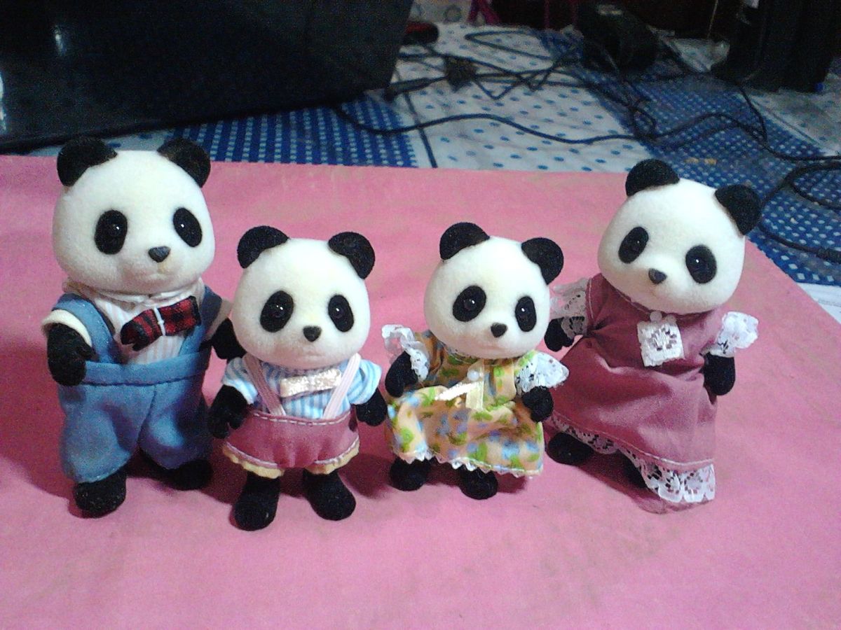 Sylvanian Families - Família de Pandas 1309424 | enjoei