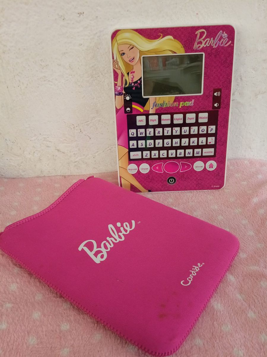 Tablet Educativo Barbie | Brinquedo Barbie Usado 69230245 | enjoei