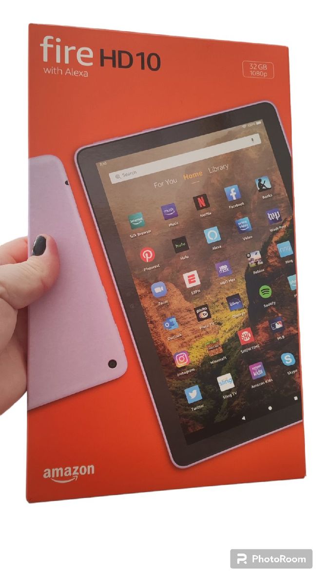 Tablet Fire Hd 10 com Alexia Lacrado | Tablet Amazon Nunca Usado ...