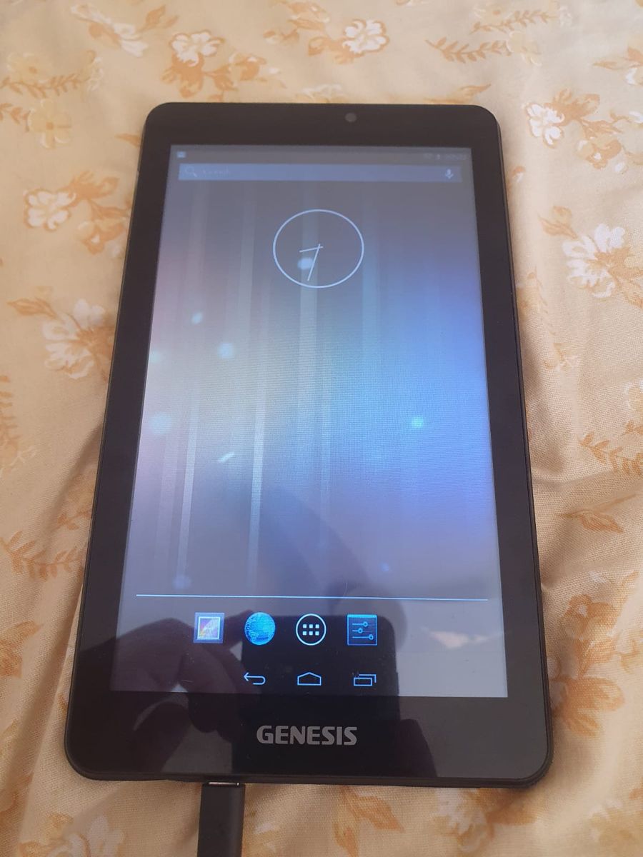 Tablet Genesis Gt-7303 Wifi 7 - Preto Funciona 100% | Tablet Genesis ...