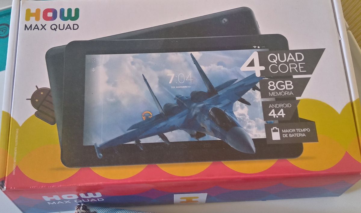Tablet How Max Quad | Tablet How Max Quad Usado 67778589 | enjoei