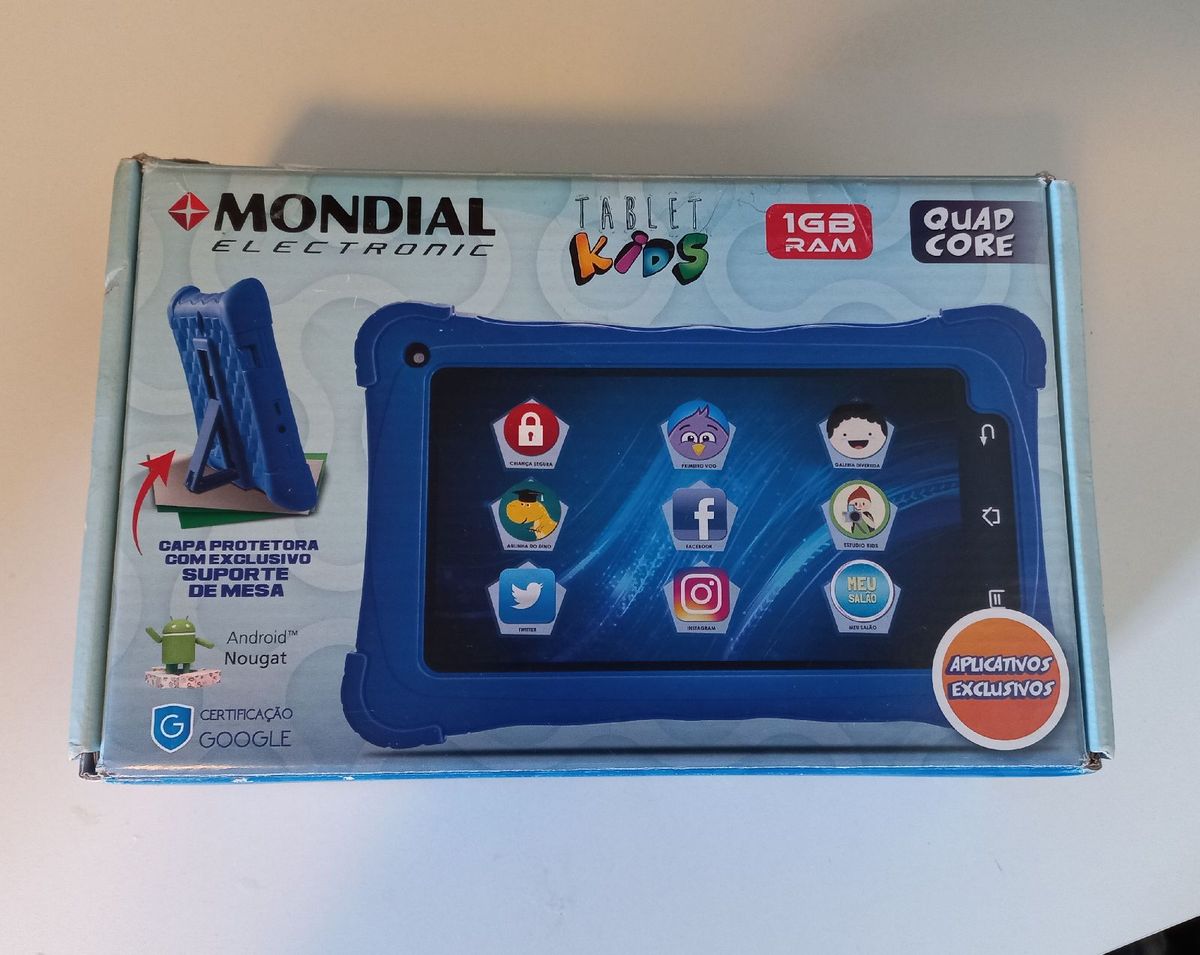 Tablet Infantil Tb 18 Mondial | Brinquedo para Bebês Mondial Nunca ...